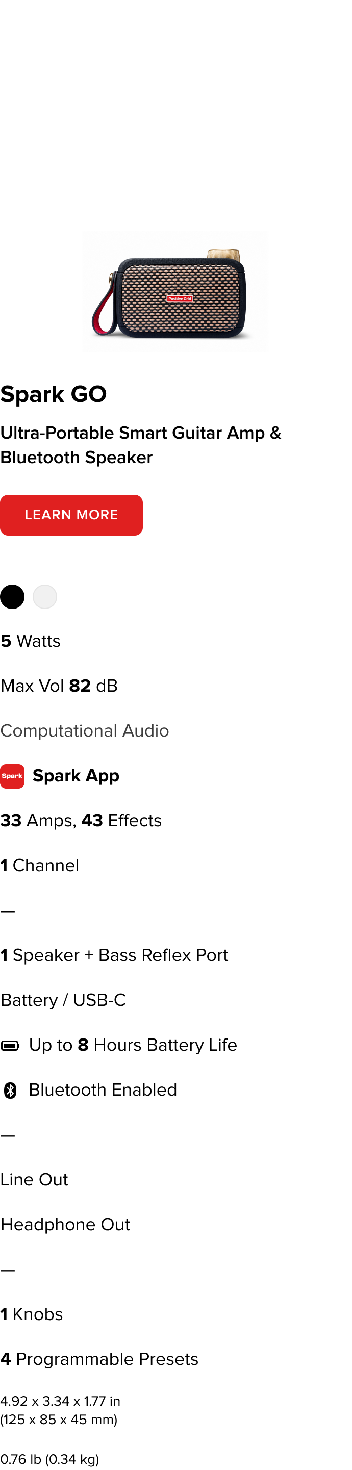Spark Series – Japan - Positive Grid
