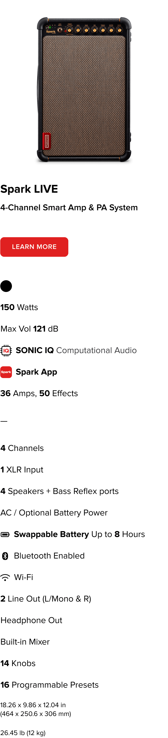 Spark Series – Japan - Positive Grid