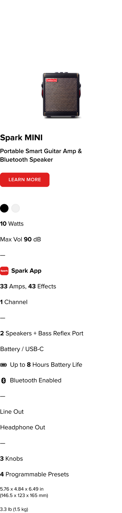 Spark Series – Japan - Positive Grid