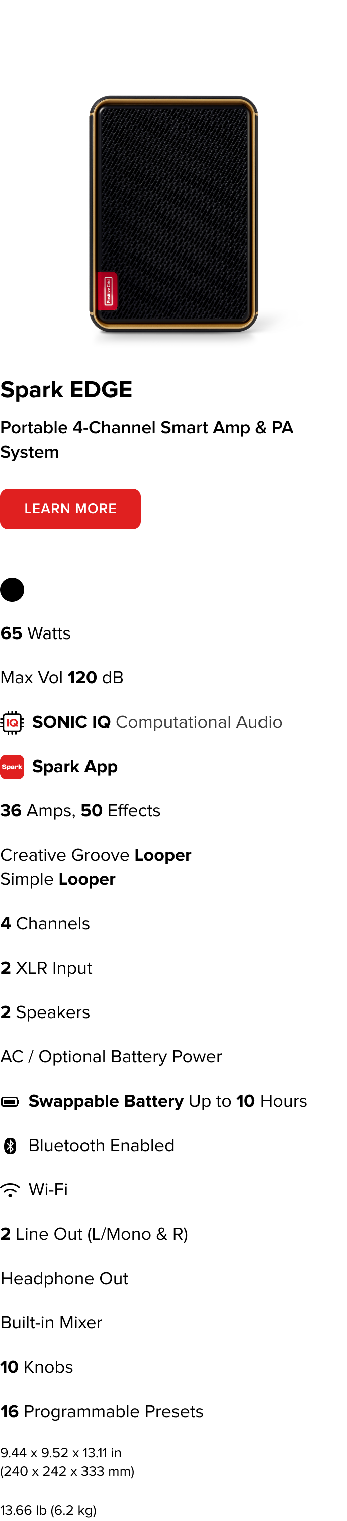 Spark Series – Japan - Positive Grid